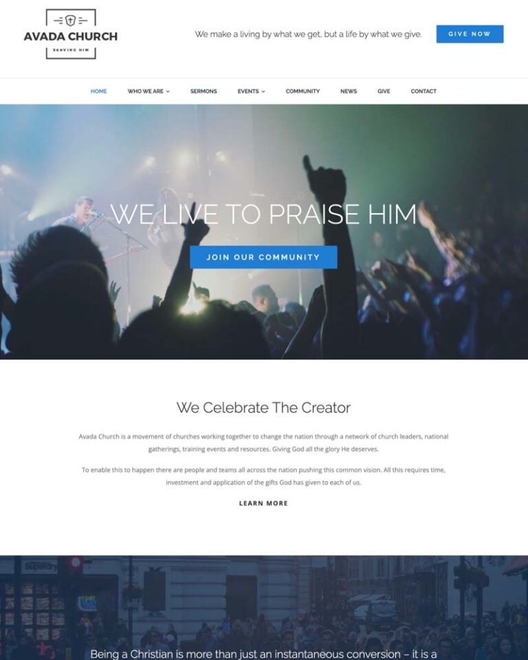 63 WordPress Themes for Churches (Comprehensive List) - WPEagle