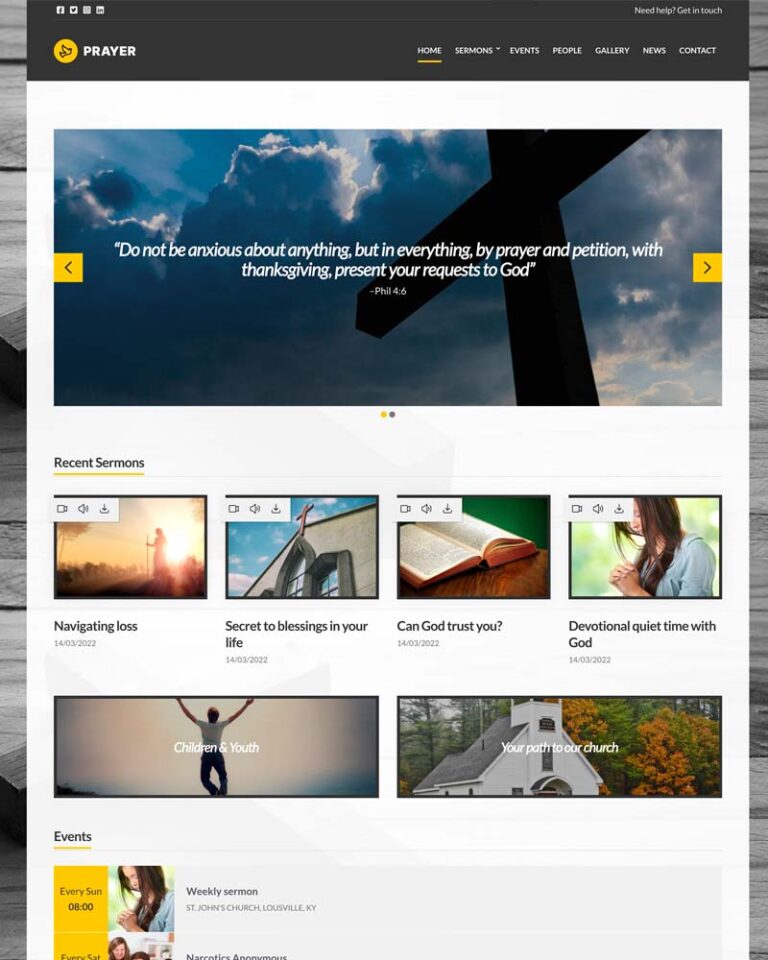 63 WordPress Themes for Churches (Comprehensive List) - WP Eagle